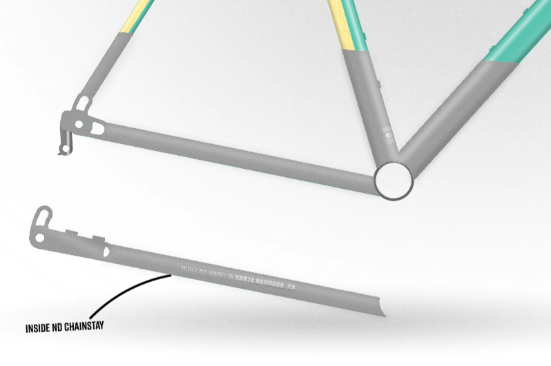 70/30 Bead Blasted Ti Panel – Stinner Frameworks